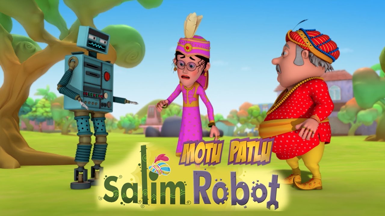 Motu Patlu | SALIM ROBOT | Ep 21 Part 2 | Emax Kids | Emax TV